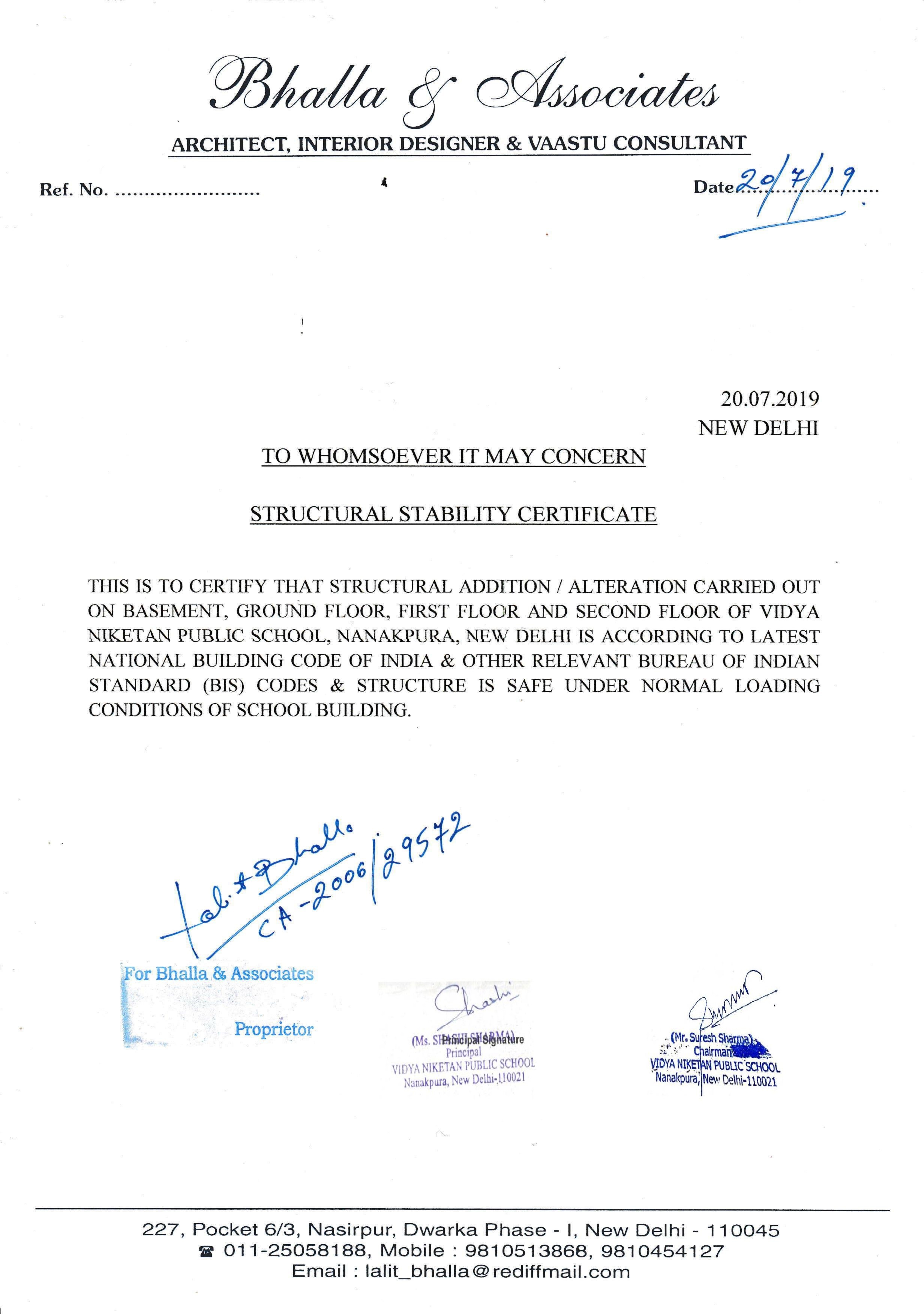 Vidya Niketan Public School Nanak Pura | New Delhi - VNPS